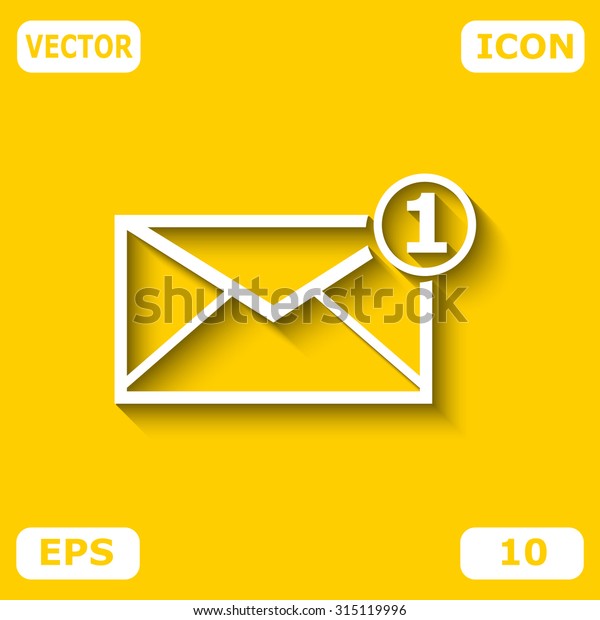 New Mail Icon Stock Vector (Royalty Free) 315119996 | Shutterstock