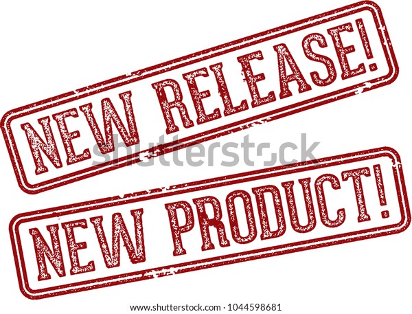 New Product Release Rubber Stamp Stock Vector (Royalty Free) 1044598681 ...