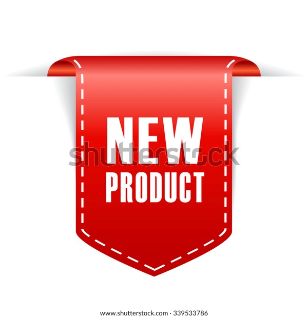 New Product Ribbon Stock Vector (Royalty Free) 339533786