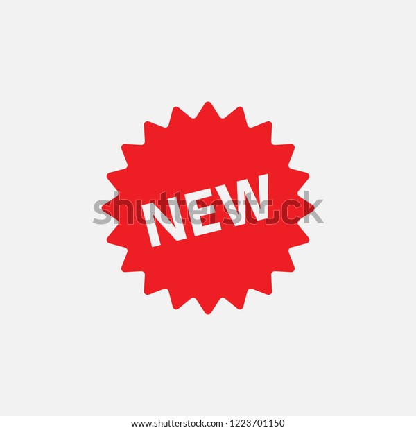 New Product Sticker Icon Stock Vector (Royalty Free) 1223701150