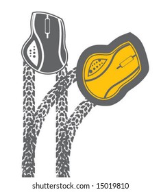 New Route Mouse Stock Vector (Royalty Free) 15019810 | Shutterstock