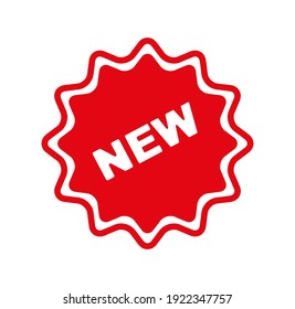 New Sign On White Background Stock Vector (Royalty Free) 1922347757