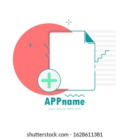 New Splash Screen App Icon Stock Vector (Royalty Free) 1628611381 ...