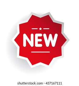 New Sticker Green Stock Vector (Royalty Free) 437167102 | Shutterstock