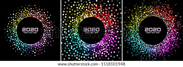 New Year 2020 Night Background Party Stock Vector (Royalty Free) 1518101948