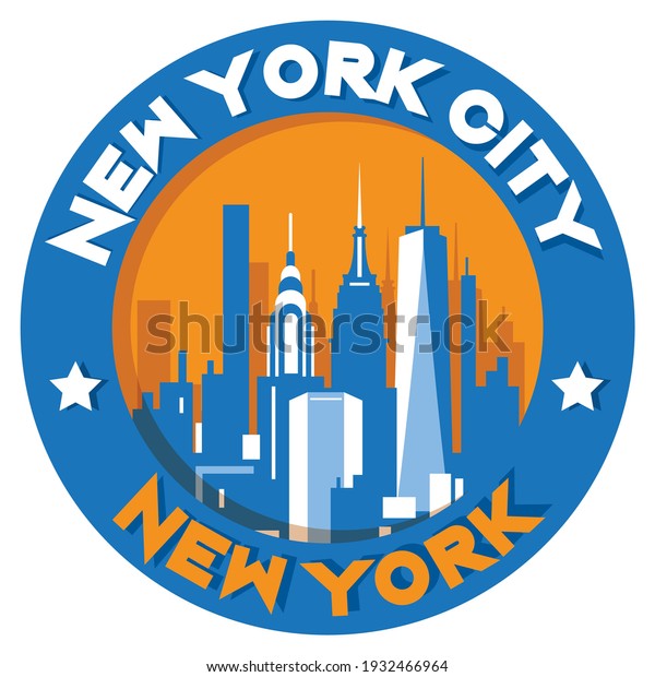New York City Symbol Vector Illustration Stock Vector (Royalty Free ...