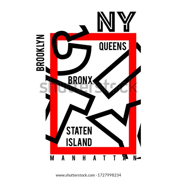 NEW YORK CITY Typography Vector Design