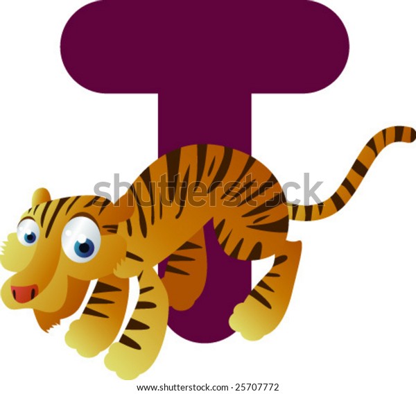 Newest ABC animals: T is for Tiger