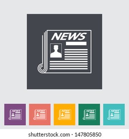 44,944 Newspaper flat icon Images, Stock Photos & Vectors | Shutterstock