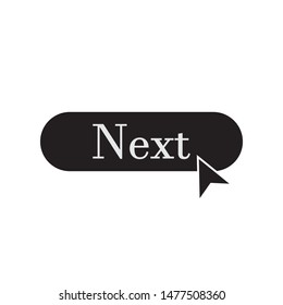 Next Symbol Sign Forward Icon Vector Stock Vector (Royalty Free ...