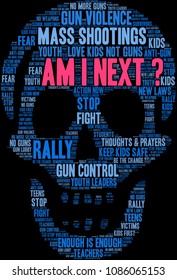 Next Word Cloud On Black Background Stock Vector (Royalty Free ...