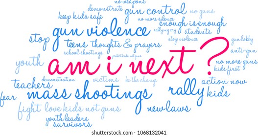 Next Word Cloud On White Background Stock Vector (Royalty Free ...