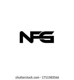 Nfg Letter Original Monogram Logo Design Stock Vector (Royalty Free ...