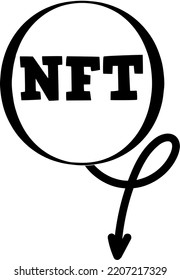Nft Icons Nft Logo Nft Vector Stock Vector (Royalty Free) 2207217329 ...