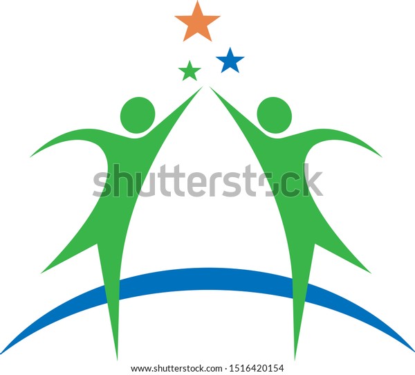 Ngo Logo Children Foundation Organization Stock Vector (Royalty Free ...