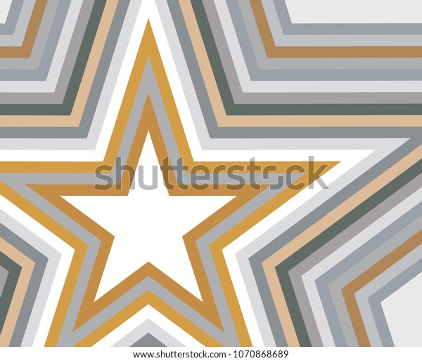 Nice Art Stars Background Stock Vector (Royalty Free) 1070868689 ...