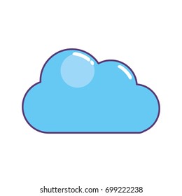 Cloud Blue Color Realistic 3d Design: เวกเตอร์สต็อก (ปลอดค่าลิขสิทธิ์ ...