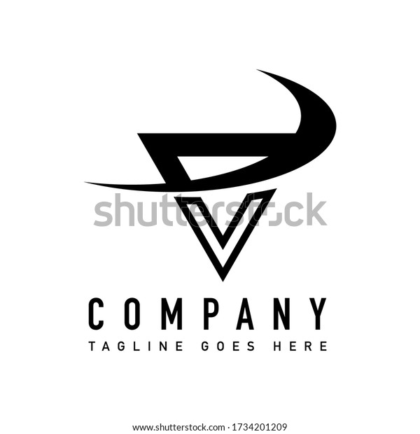 Nice Cool Company Logo Modern Stock Vector (Royalty Free) 1734201209 ...