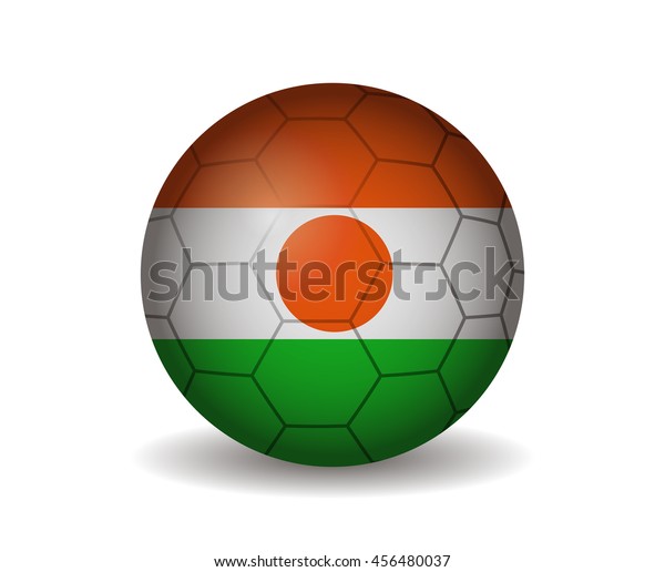 Niger Soccer Ball Stock Vector (Royalty Free) 456480037 | Shutterstock