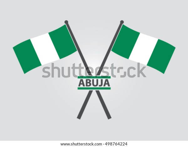 Nigeria Emblem Abuja Stock Vector (Royalty Free) 498764224 | Shutterstock