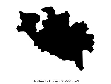 Nigerniger Statenigeria Map Fully Editable Detailed Stock Vector ...
