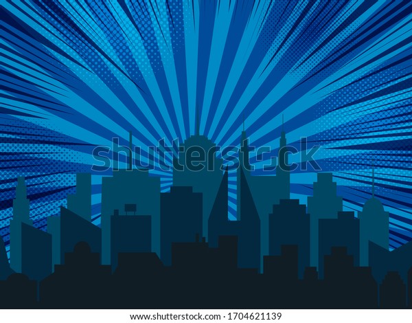 2,514 Night City Comic Images, Stock Photos & Vectors | Shutterstock