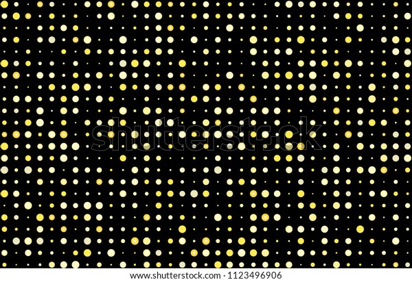 Night Lights On Dark Background Yellow Stock Vector (Royalty Free ...