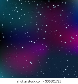 Night Sky Stars Vector Stock Vector (Royalty Free) 336801725 | Shutterstock