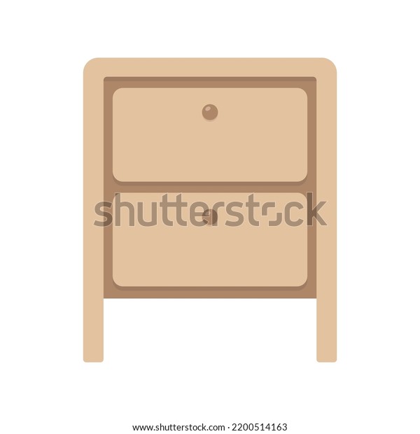 Nightstand Icon Bedside Table Color Silhouette Stock Vector (Royalty Free) 2200514163 | Shutterstock