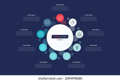 931 9 pointer infographic Images, Stock Photos & Vectors | Shutterstock