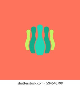 Ninepins Blue Symbol Icon On Orange: เวกเตอร์สต็อก (ปลอดค่าลิขสิทธิ์ ...