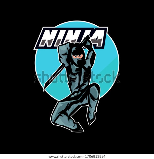 Ninja Japan Vector Ilustration Ninja Samurai Stock Vector (Royalty Free ...