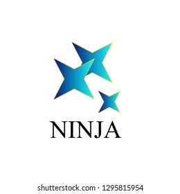 Ninja Logo Icon Simple Logo Icon Stock Vector (Royalty Free) 1295815954 ...