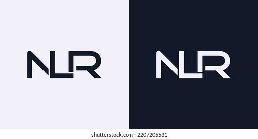 Nlr Letter Original Creative Modern Logo Stock Vector (Royalty Free ...