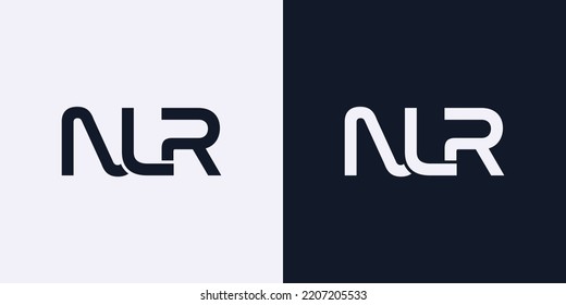 Nlr Letter Original Creative Modern Logo Stock Vector (Royalty Free ...