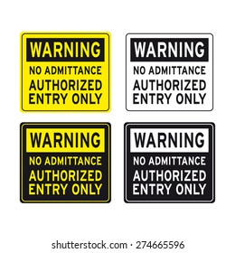 1,650 No admittance Stock Vectors, Images & Vector Art | Shutterstock