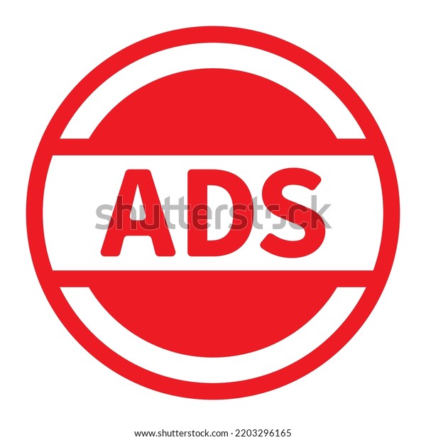 No Ads Promotion Icon Ad Blocker Stock Vector (Royalty Free) 2203296165 ...