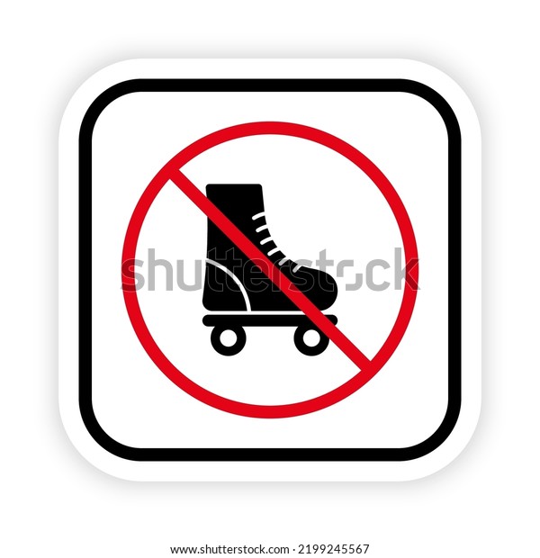 No se permite el letrero de: vector de stock (libre de regalías ...