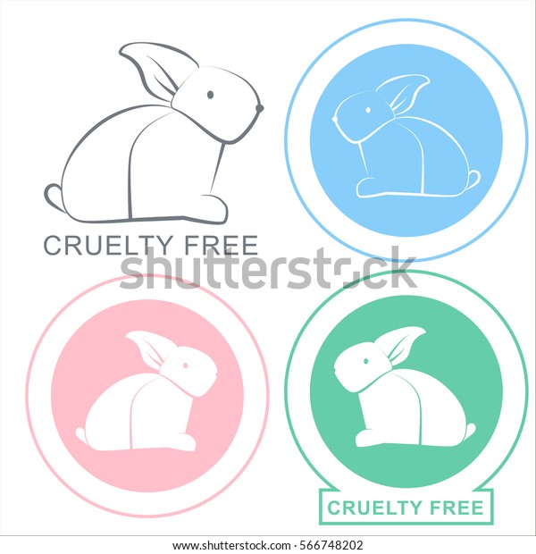 No Animals Testing Icon Design Not Stock Vector (Royalty Free) 566748202