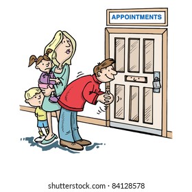 No Appointments Available: vector de stock (libre de regalías) 84128578 ...