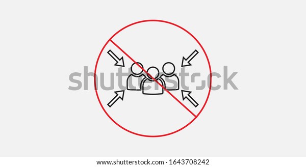 No Assembly Point Icon No Emergency: เวกเตอร์สต็อก (ปลอดค่าลิขสิทธิ์ ...
