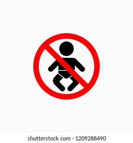 8,936 Sign no baby Images, Stock Photos & Vectors | Shutterstock