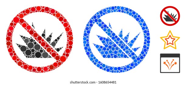 No Bang Mosaic Circle Elements Variable Stock Vector (Royalty Free ...