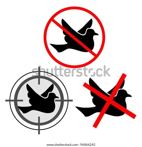 No Bird Stock Vector (Royalty Free) 96866245 | Shutterstock