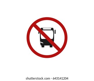 No Bus Logo Design Stock Vector (Royalty Free) 643141204 | Shutterstock