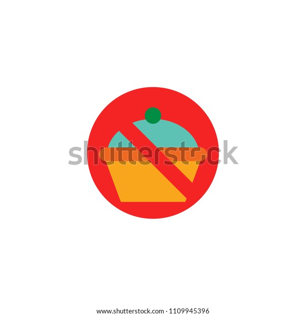 No Cake Logo Icon Design Stock Vector (Royalty Free) 1109945396 ...
