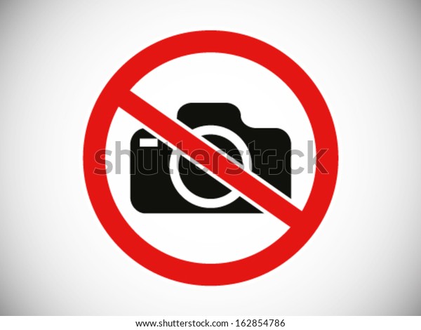 No Camera Sign: เวกเตอร์สต็อก (ปลอดค่าลิขสิทธิ์) 162854786 | Shutterstock