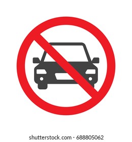 No Car Vector Not Allow Car: เวกเตอร์สต็อก (ปลอดค่าลิขสิทธิ์ ...