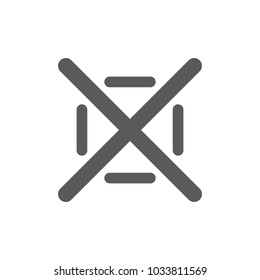 No Check Mark Icon Stock Vector (Royalty Free) 1033811569 | Shutterstock