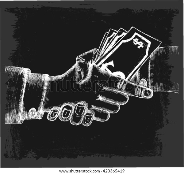 No Corruption Sketch Stock Vector (Royalty Free) 420365419 | Shutterstock